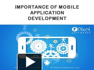 PPT – Mobile Application Development PowerPoint presentation | free to ...