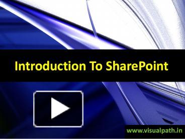 SharePoint Online Training | SharePoint 365 Training presentation ...