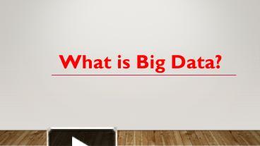 PPT – Big Data Training | Big Data Courses | Big Data Online Courses ...