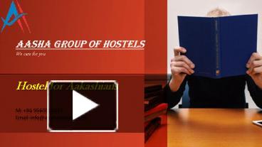 PPT – Leading Hostel for Girls - Aasha Hostels PowerPoint presentation ...