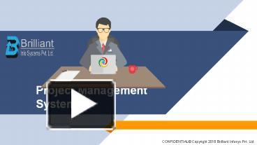 Project management System presentation | free to download