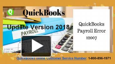 PPT – How to Fix Installing QuickBooks payroll Error ? PowerPoint ...
