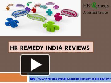 PPT – Hr Practical Training Reviews | Hr Remedy india PowerPoint ...