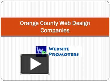 PPT – Orange County Web Design Companies - oc-web-design.com (3 ...