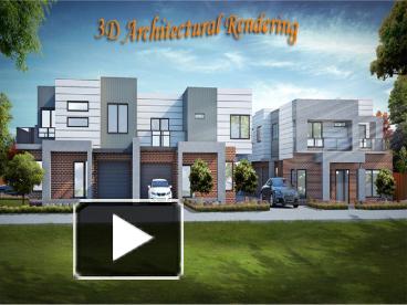 PPT – 3D Architectural Rendering | 3D Architectural Visualization | 3D ...