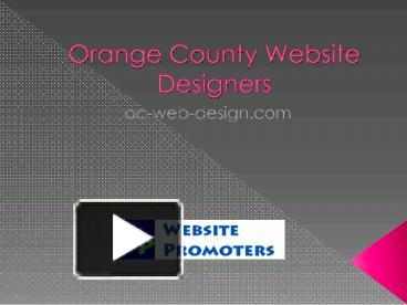 PPT – Orange County Website Designers - oc-web-design.com (4 ...