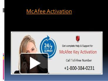 Download,Install and Activate mcafee retail card-mcafee.com/activate ...
