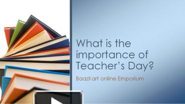 Teacher's Day presentation | free to download