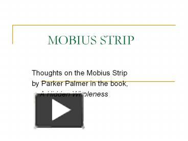 MOBIUS STRIP presentation | free to download