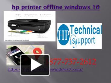PPT – printer offline windows 10 (11) PowerPoint presentation | free to ...