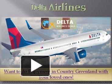 PPT – Delta Airlines Deals PowerPoint presentation | free to download ...