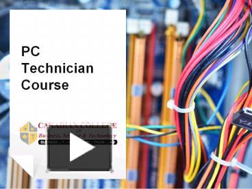PC Technician Course - CCBST presentation | free to download