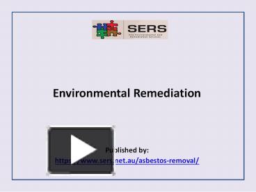 Environmental Remediation presentation | free to download
