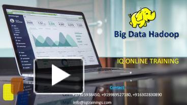 Big Data Hadoop, differences and real time applications ppt – IQ Online ...