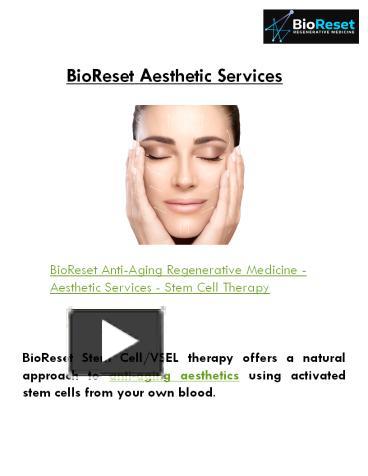 PPT – Anti-aging Aesthetics Skin Health Treatment PowerPoint ...