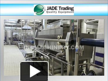 Aseptic filling line presentation | free to download