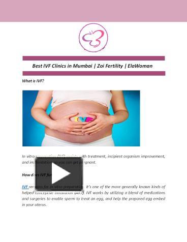 Best IVF Clinics in Mumbai | Zoi Fertility | ElaWoman presentation ...