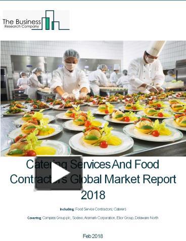 Catering Services And Food Contractors presentation | free to download