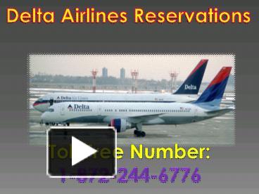 Delta Airlines Official Site presentation | free to download