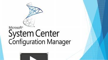 SCCM Online Training presentation | free to download