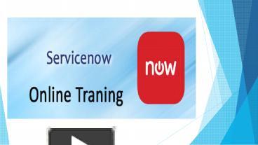 Servicenow Online Training presentation | free to download