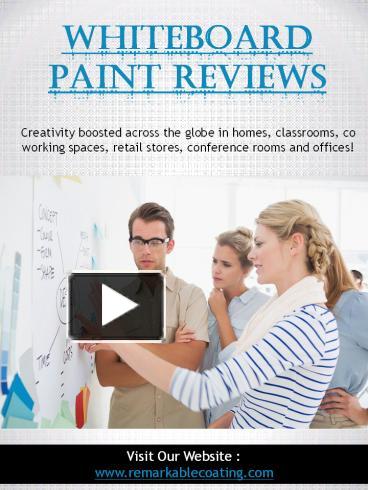 PPT – Whiteboard Paint PowerPoint presentation | free to download - id ...