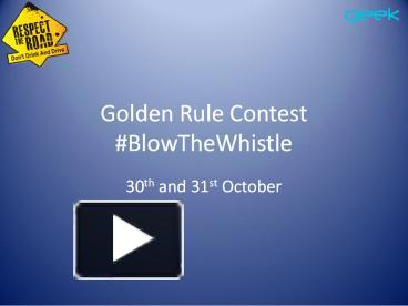 PPT – Case study rtr golden rule PowerPoint presentation | free to ...