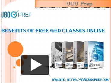 PPT – Free Online GED Classes PowerPoint presentation | free to ...