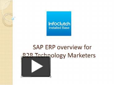 PPT – list of companies that use SAP ERP for for B2B Technology ...