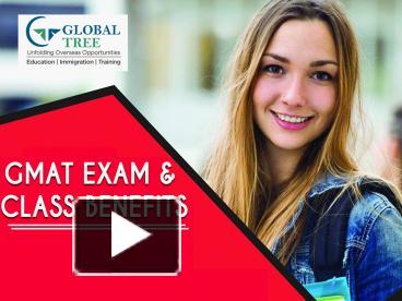 GMAT Exam preparation and Benefits | Global Tree, India presentation ...