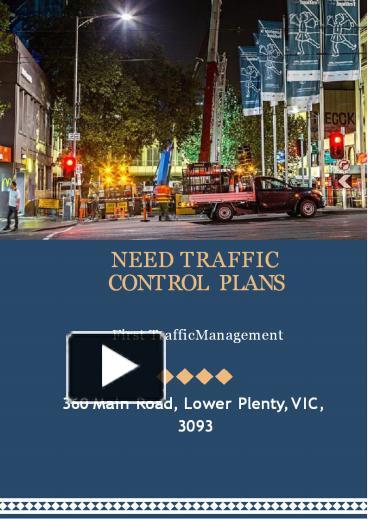Get the Accurate Traffic Control Plans from the Leading Traffic ...