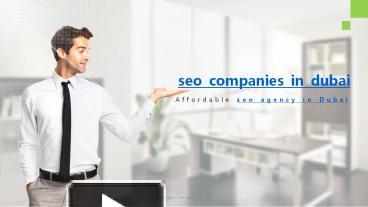 PPT – seo agency dubai PowerPoint presentation | free to download - id ...