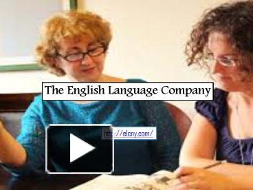 PPT – The English Language Company PowerPoint presentation | free to ...
