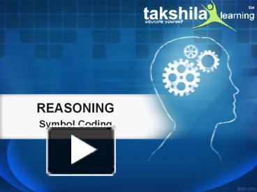 REASONING Symbol Coding presentation | free to download