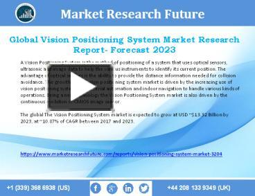 PPT – Vision Positioning System Market Size, Revenue, Growth Rate ...