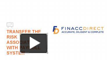 PPT – Payroll system with FinAcc Direct in UK PowerPoint presentation ...
