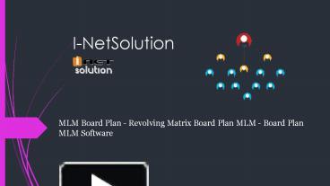 MLM Board Plan - Revolving Matrix Board Plan MLM presentation | free to ...