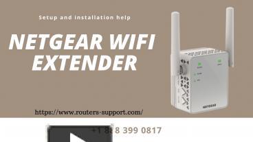 How to Reset Netgear wifi Extender (1) presentation | free to download