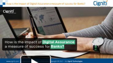 PPT – How is the Impact of Digital Assurance a measure of success for ...