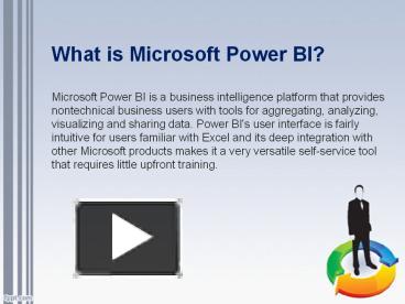 PPT – MS Power BI Online Training PowerPoint presentation | free to ...