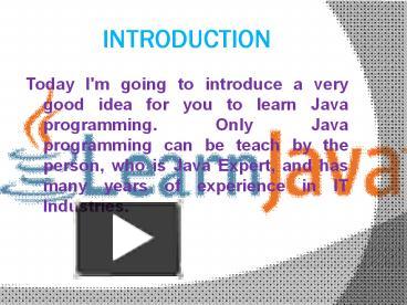 PPT – Java Training in Delhi PowerPoint presentation | free to download ...