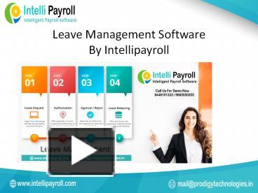 PPT – Leave Management Software PowerPoint presentation | free to ...