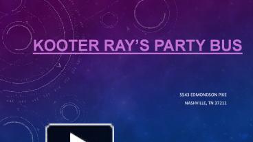 Nashville Kooter Rays Party Bus Rental Service for Bachelor ...