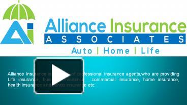 Life Insurance Edmonton presentation | free to download