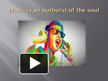 Music is power presentation | free to download