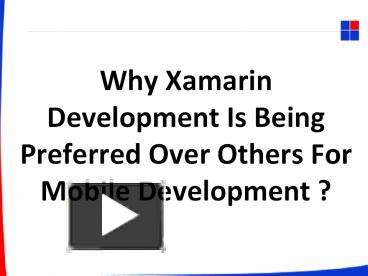 Xamarin presentation | free to download