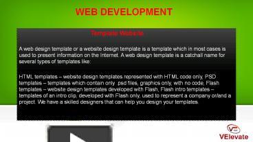 PPT – Web Development Service free ppt PowerPoint presentation | free ...