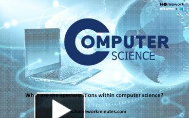 PPT – Why Computer Science Had Been So Popular Till Now? PowerPoint ...