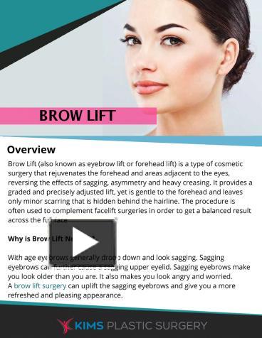 PPT – All About Brow Lift PowerPoint presentation | free to download ...