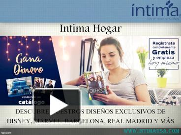 PPT – Intima Hogar - Catalogo PowerPoint presentation | free to ...
